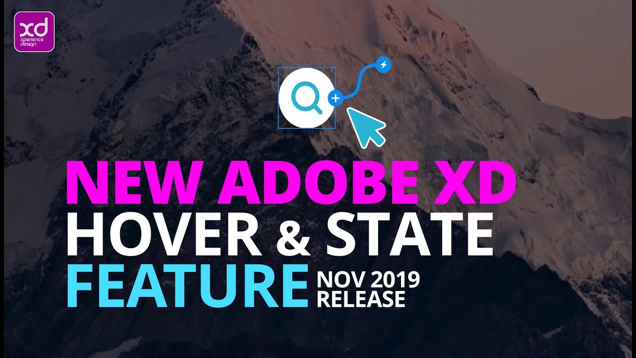 How to add hover state in the new adobe xd November 2019 release - YouTube