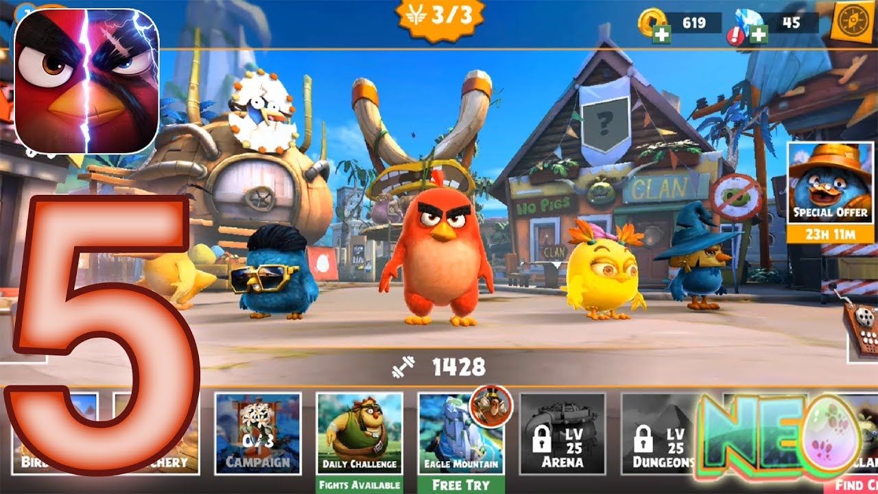 Angry Birds Evolution: Gameplay Walkthrough Part 5 - Essential Items ...