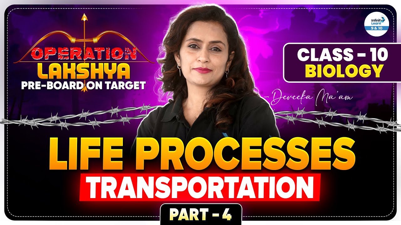Life Processes Part 4: Transportation Explained | CBSE 2026 | Class 10 ...