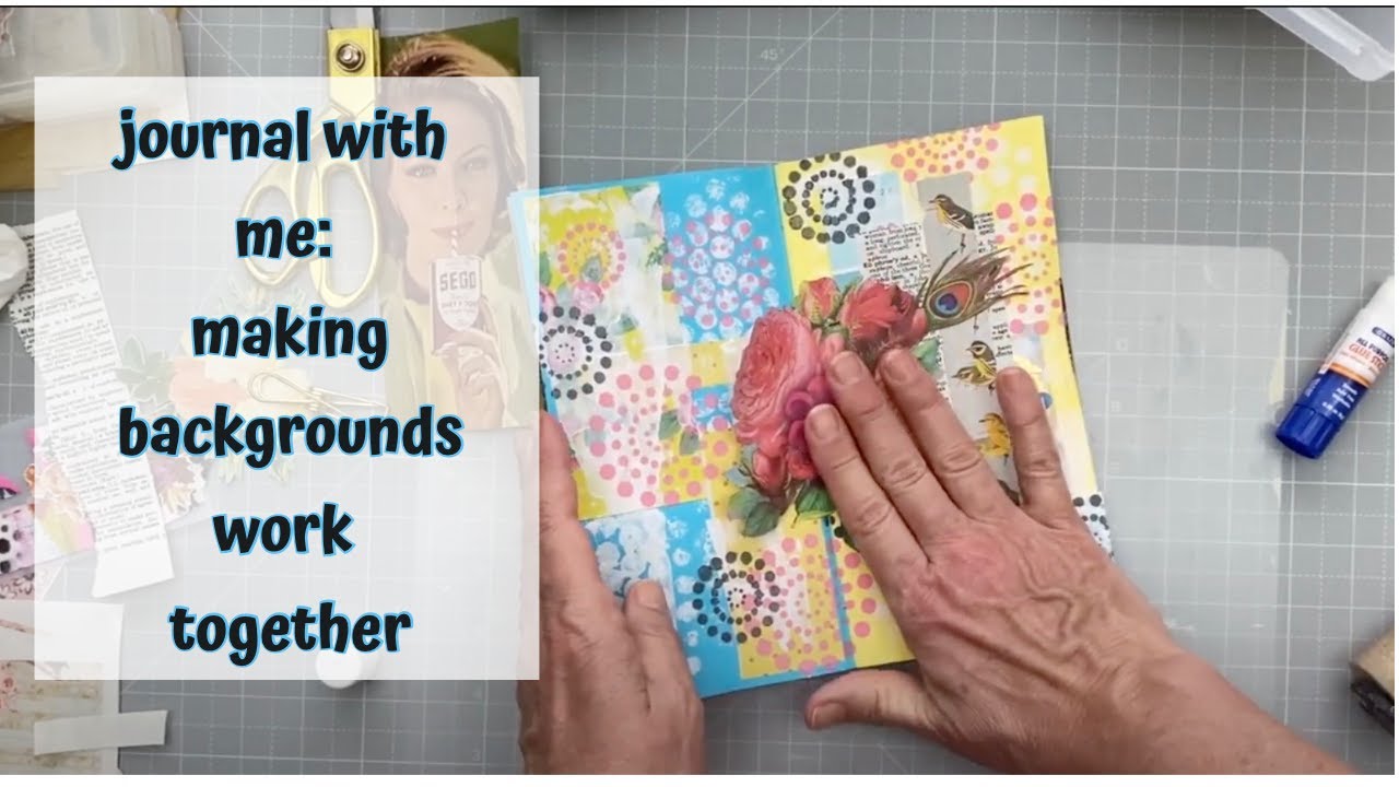 Journal With Me: Making Pages Work Together - YouTube