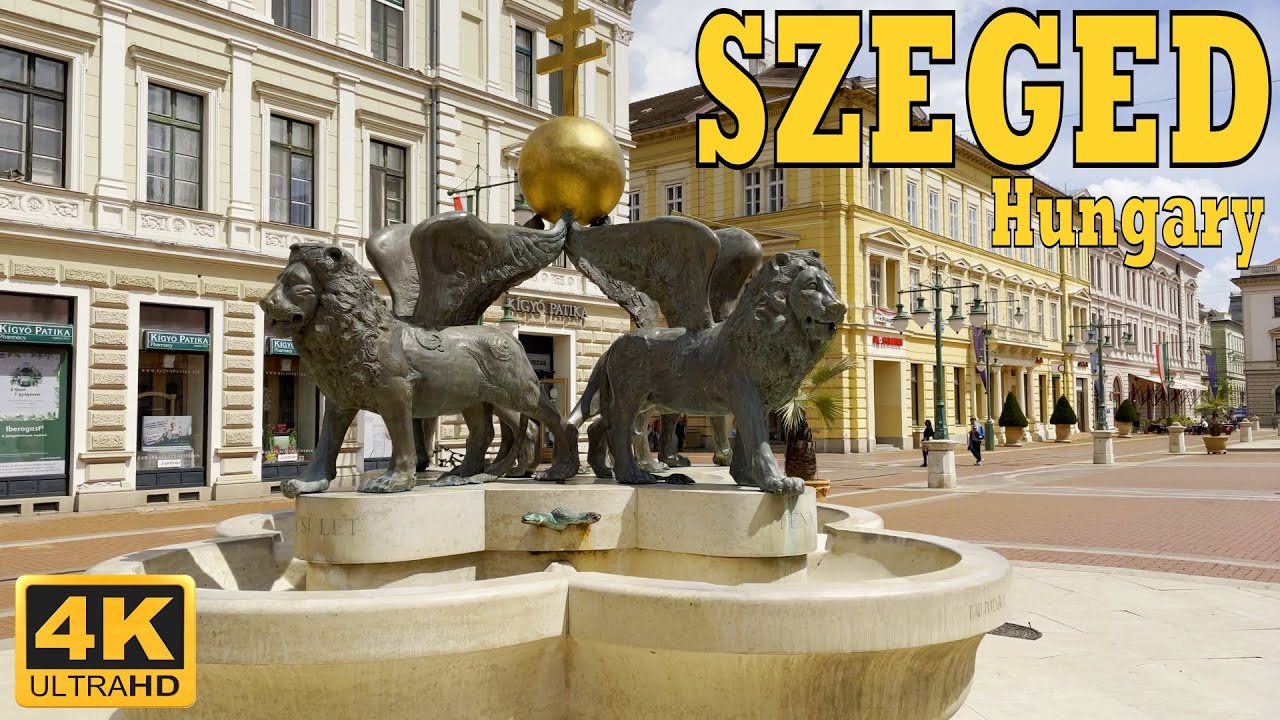 Szeged 🇭🇺 Hungary Walking in the Center [33 min] 4k - YouTube
