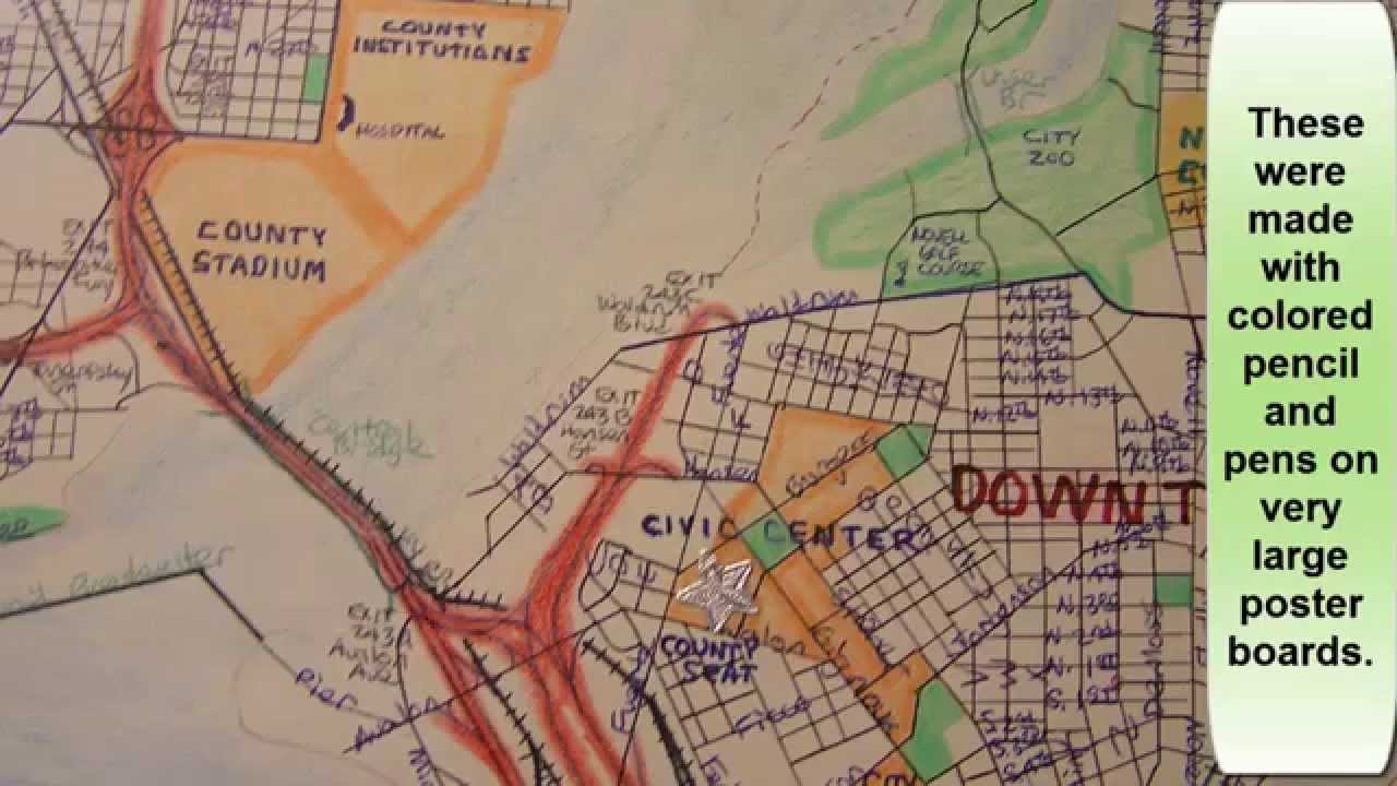 Map Geek: Maps and Photographs I made as a Teenager - YouTube