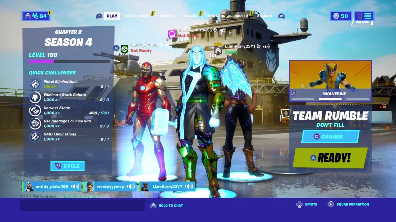 Arena trios with my m8s - YouTube