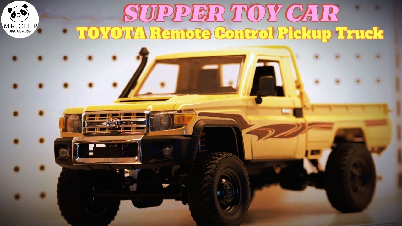 Toyota Remote Control Pickup Truck - Conquer All Terrains - YouTube