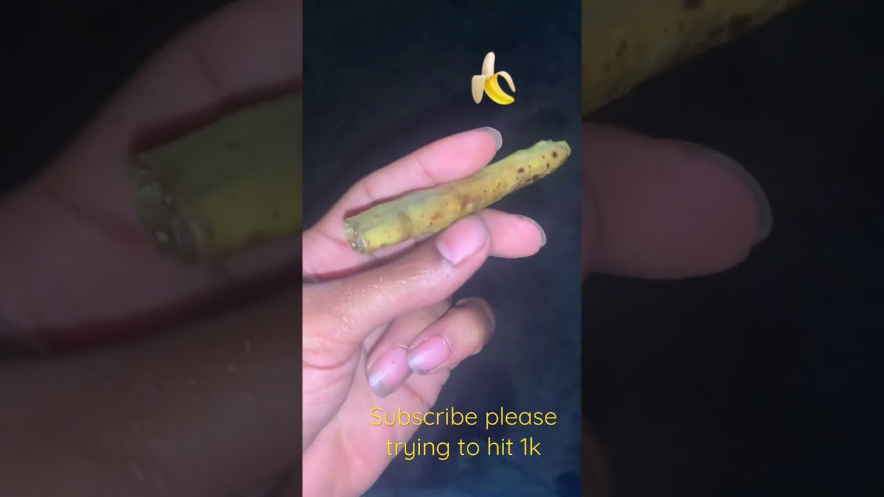 Real banana blunt 🍌🪵#short - YouTube