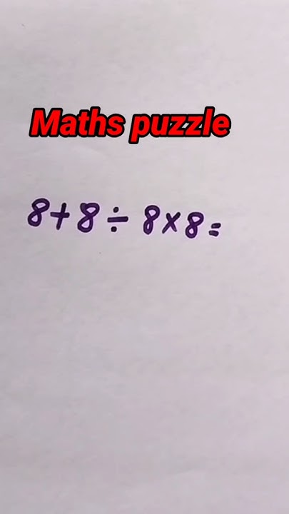 #shorts#maths#mathstricks#funlearning#mathpuzzle@Amazing_craftopia - YouTube