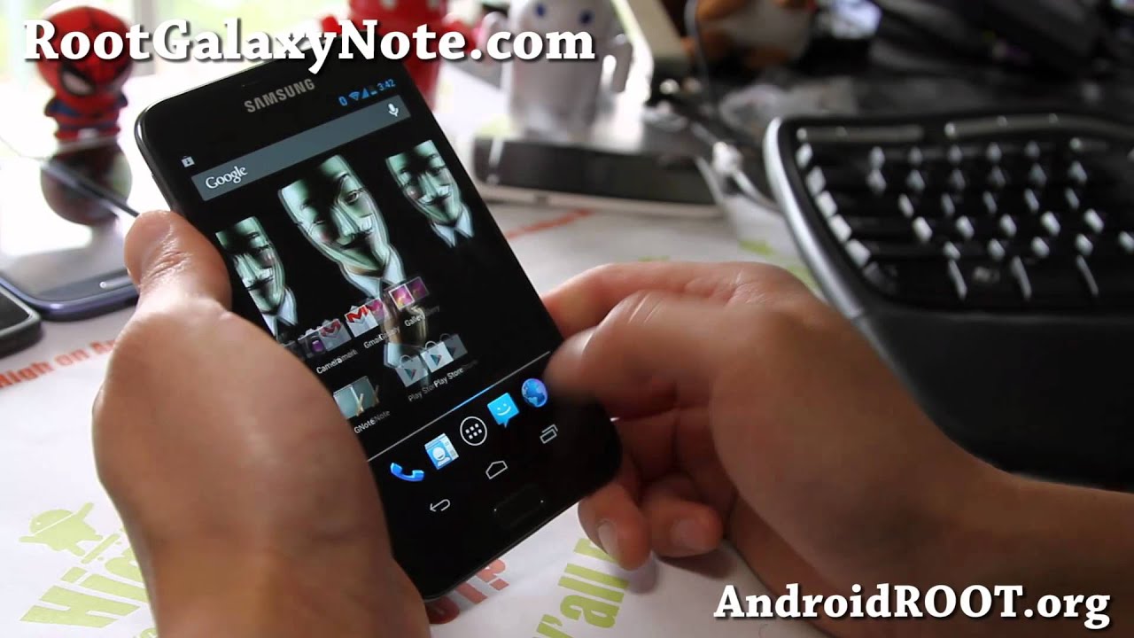 BlackCNA ROM for Galaxy Note GT-N7000! - YouTube