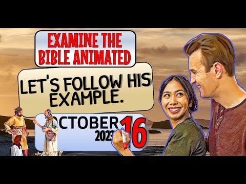 🔵 LET'S FOLLOW HIS EXAMPLE EXAMINE THE BIBLE ANIMATED - YouTube