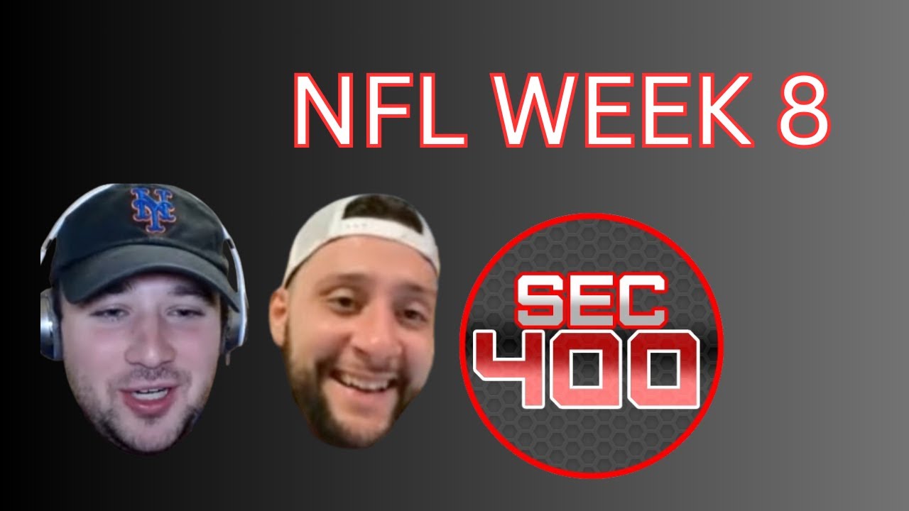 The Guys Talk NFL Week 8 Slate Picks & Bets; Views From Section 400 ...