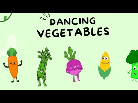 dancing vegetables | vegetables song | learning vegetables names | vegetables name in english ...