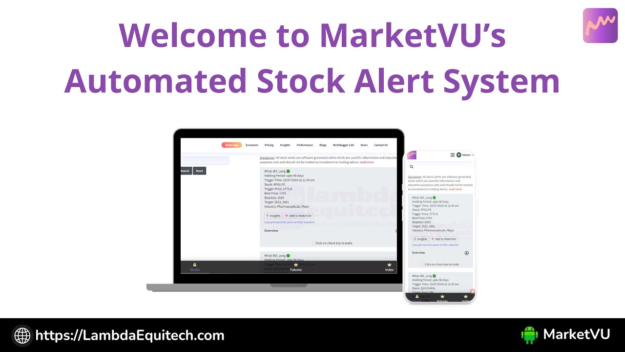 Discover the Power of MarketVU’s Automated Stock Alert System! - YouTube