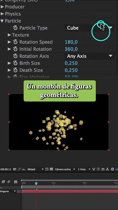 Explora Tipos y Texturas de Partículas en After Effects 🌟 - Tutoriales de After Effects en ...