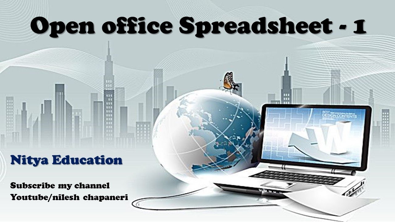 Open office Spreadsheet=1 - YouTube