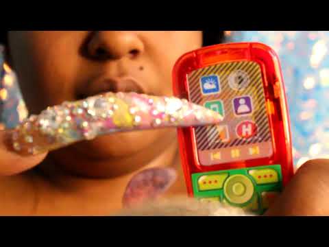 ASMR Lollipop Sounds FLIP PHONE POP - YouTube