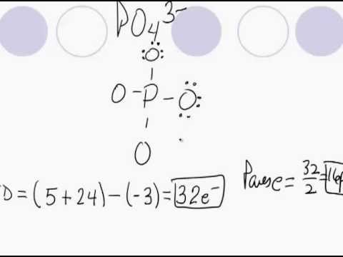estructuras de lewis PO4 - YouTube