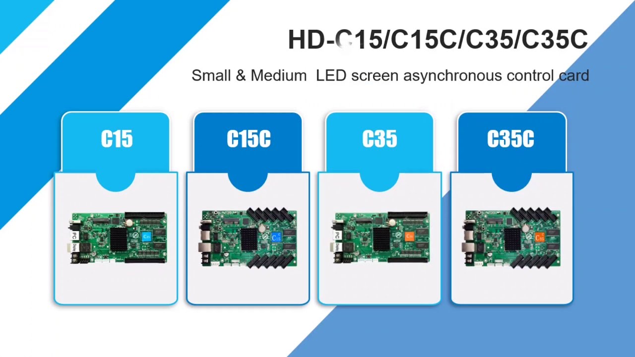 Huidu HD-C15 and C35 Bestselling Asynchronous LED Display Controller ...