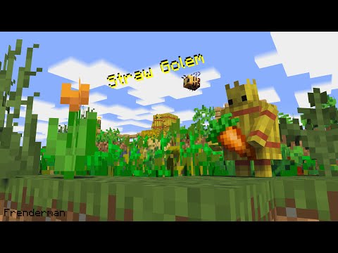 Straw Golem Reborn Mod for Minecraft 1.19.2, 1.18.2 and 1.16.5