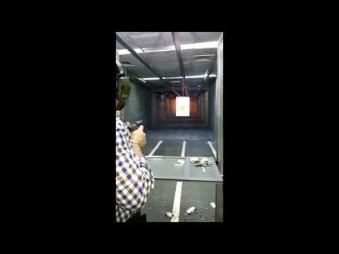 Glock. Tabanca atis, ikili. Poligon