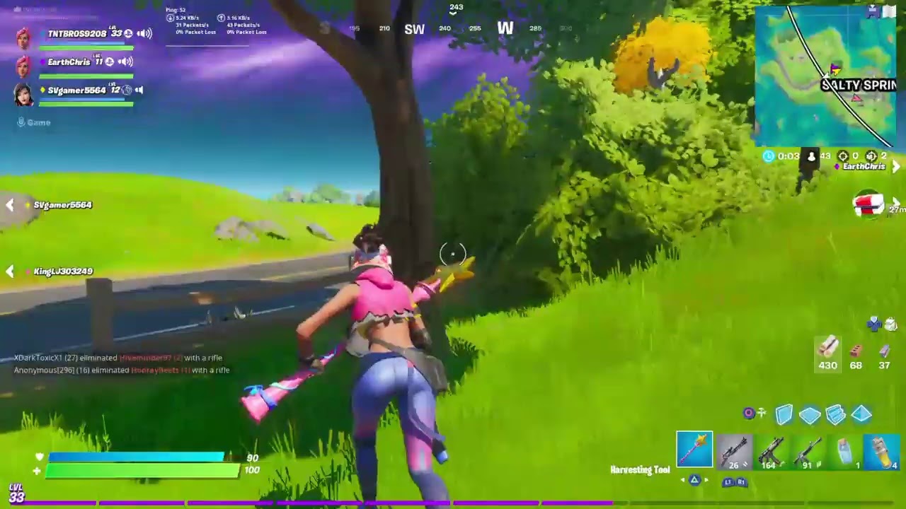 Fortnite Ocean Skin Gameplay - YouTube