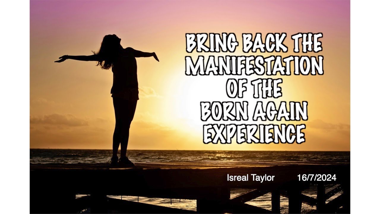 Bring back the manifestation of the born again experience - YouTube