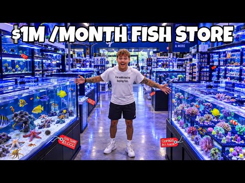 Buying FISH from the LARGEST AQUARIUM Business!! (Tour)
