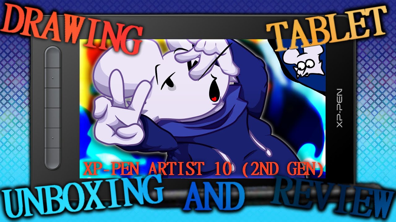 XP-Pen Artist 10 2nd Gen Drawing Tablet Unboxing + Review! (+Face ...