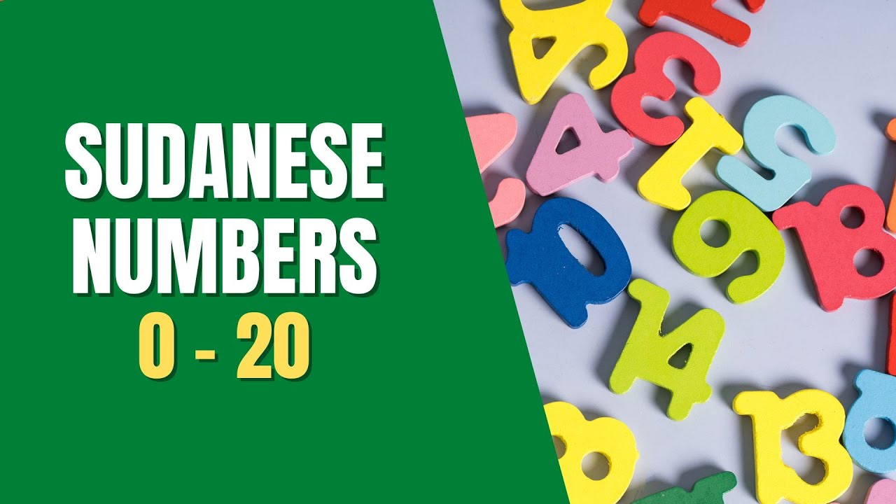 Numbers (0 - 20) in Sudanese Arabic - YouTube