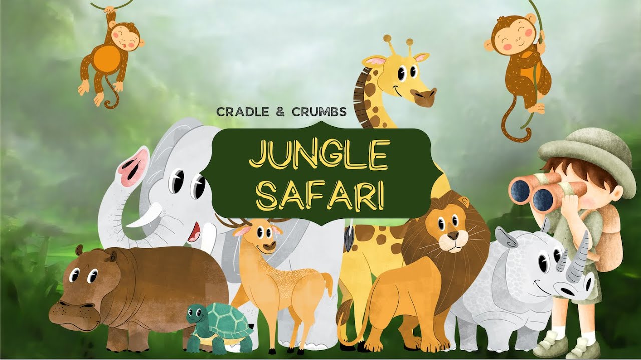 The Jungle Song | Jungle Safari | Forest Animals Song | The Jungle ...