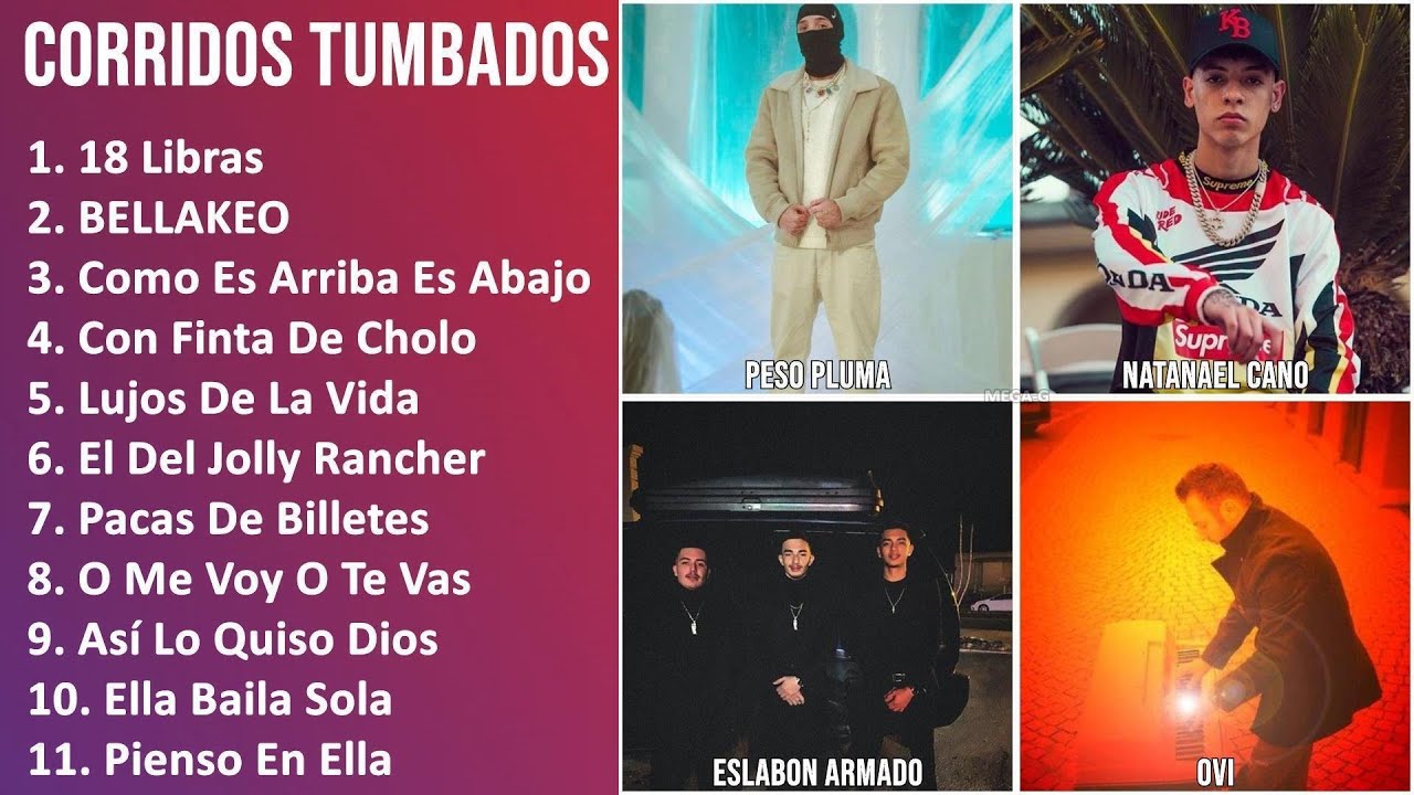 CORRIDOS TUMBADOS ~ 16 Exitos ~ Hits Leyendas - YouTube
