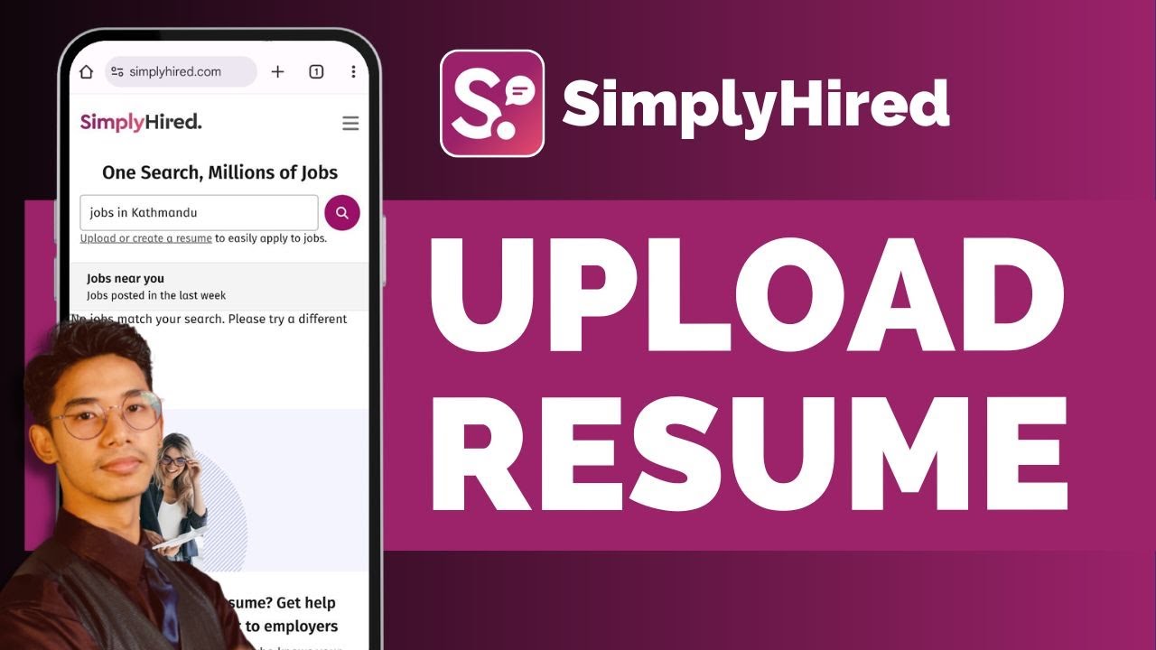 How To Upload Resume On SimplyHired ! - YouTube