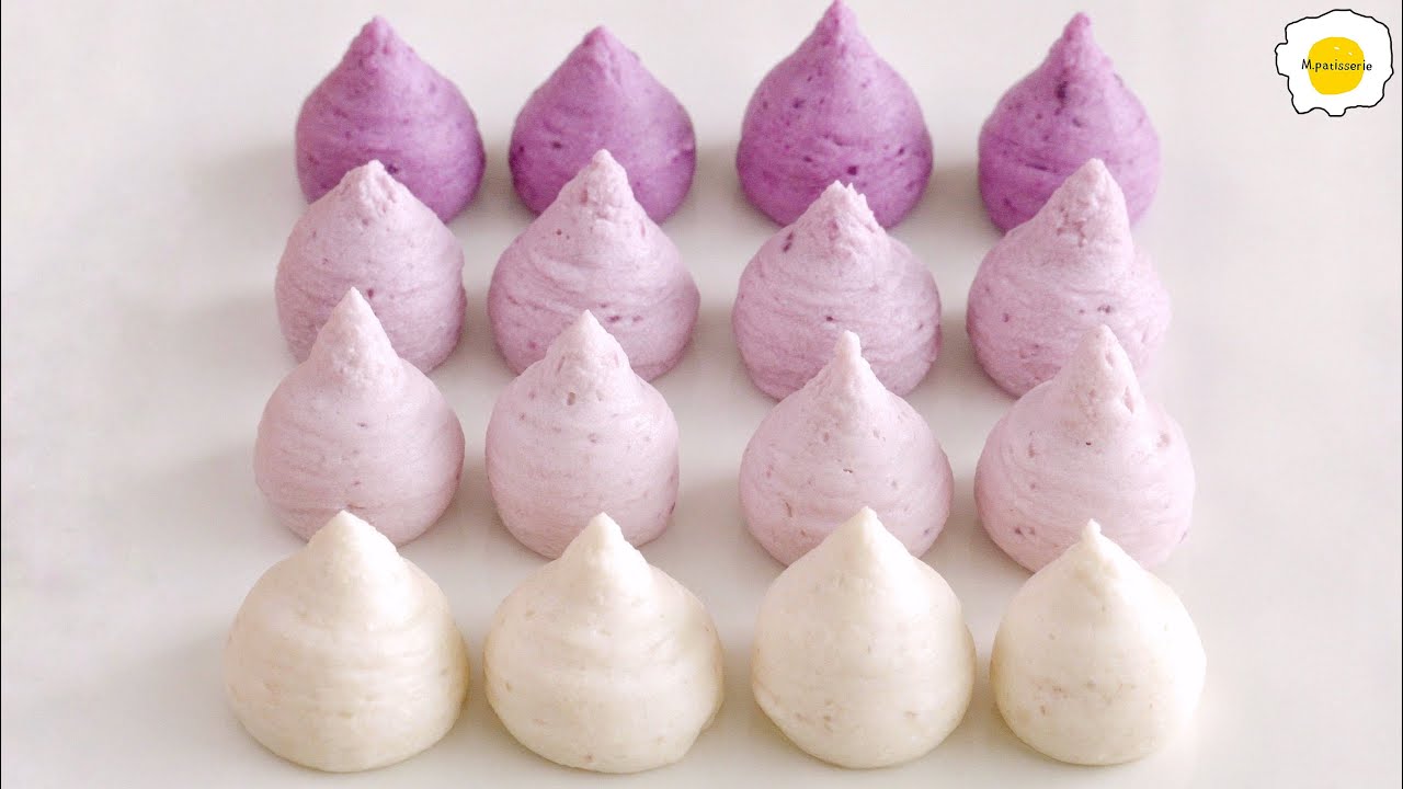 Taro Cream+Purple sweet otato cream 芋泥奶油+紫薯奶油 Taro Crème+Crème de ...