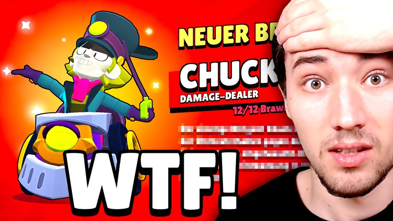 Ich spiele CHUCK und bin SCHOCKIERT! 😱 (Neuer Brawler) - YouTube