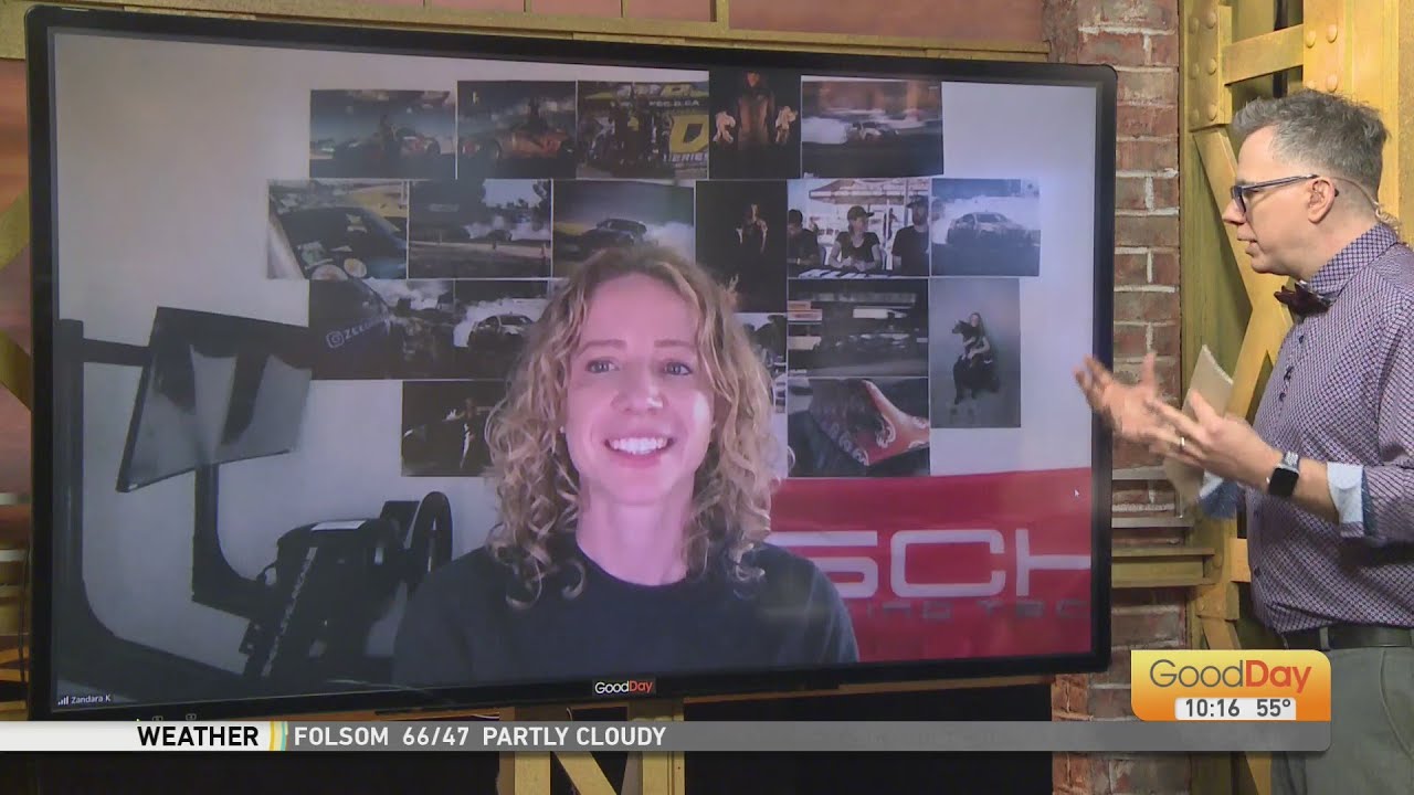 Stunt Driver Zandara Kennedy joins us! - YouTube