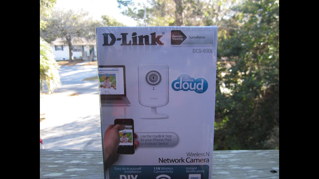 D-Link DCS-930L Wireless Surveillance Camera- Unboxing & Installation ...