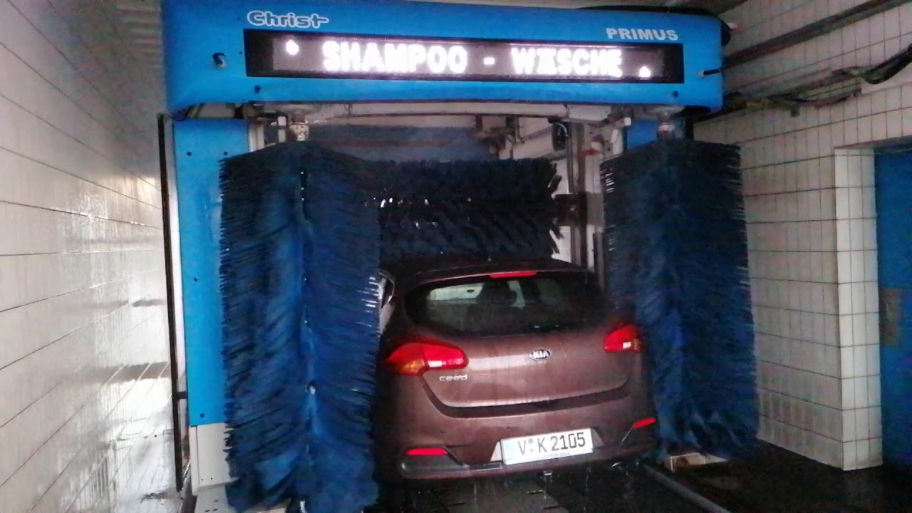 Christ PRIMUS C169 mit Protect Shine Xpress - Aral Autowäsche - YouTube