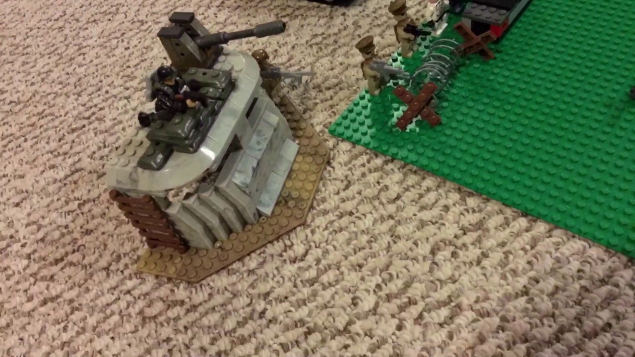 Lego D day stop motion - YouTube