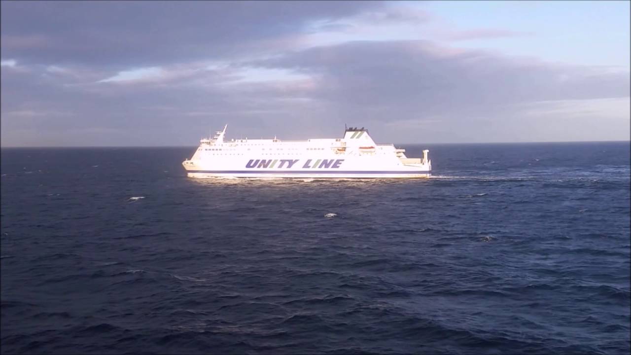 Prom Polonia szum morza - Unity Line - YouTube