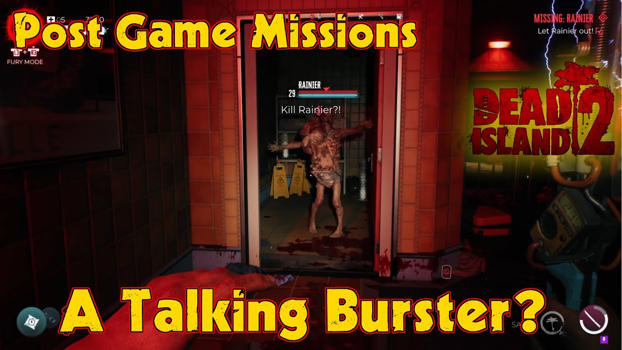 Dead Island 2 Post Game Missions - A Talking Burster? - YouTube