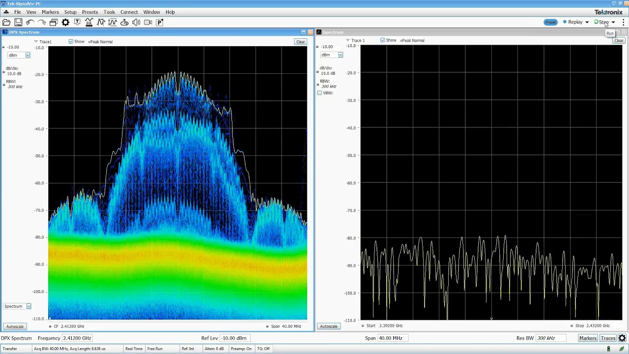 SignalVu-PC Primer: Real-Time Spectrum Analysis - YouTube