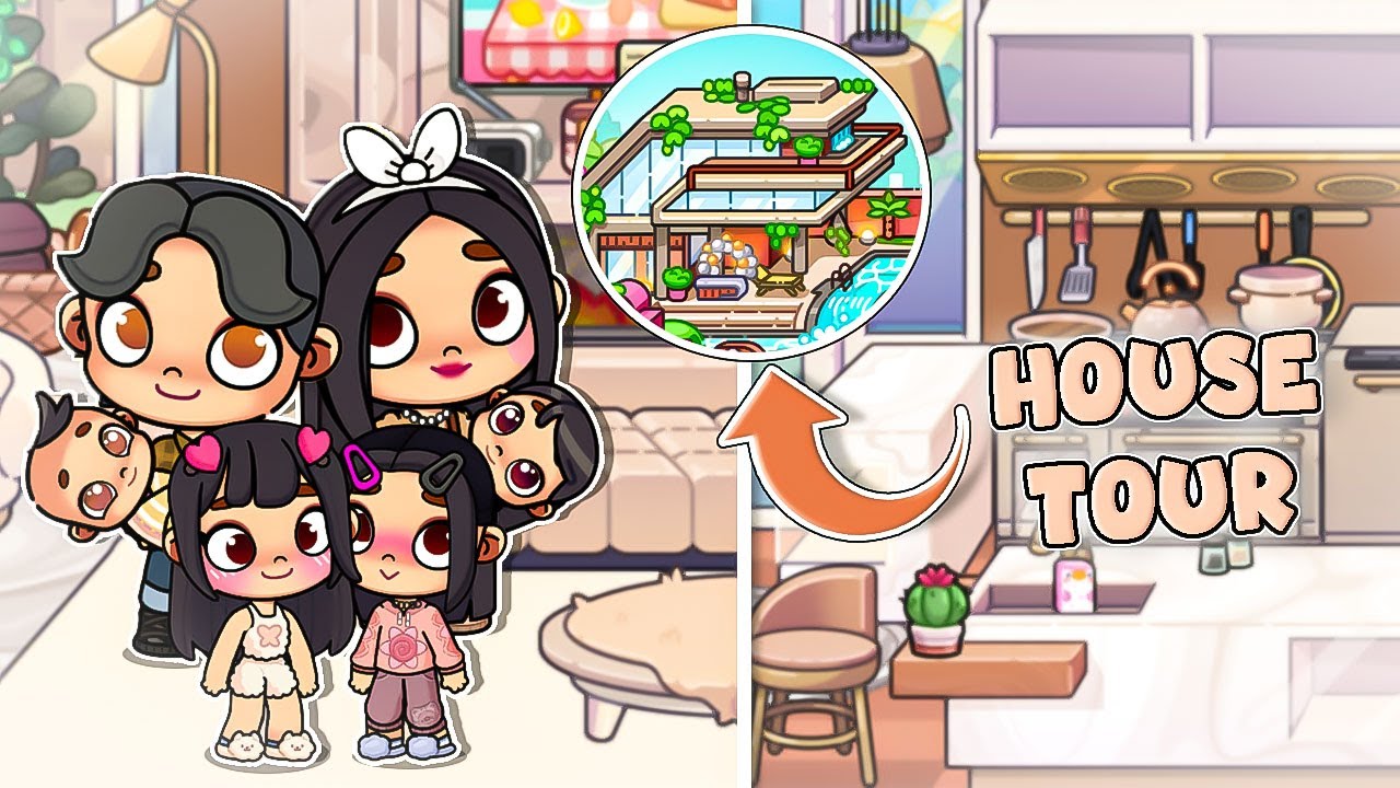 NOTRE NOUVELLE HOUSE TOUR *AESTHETIC* SUR AVATAR WORLD - YouTube