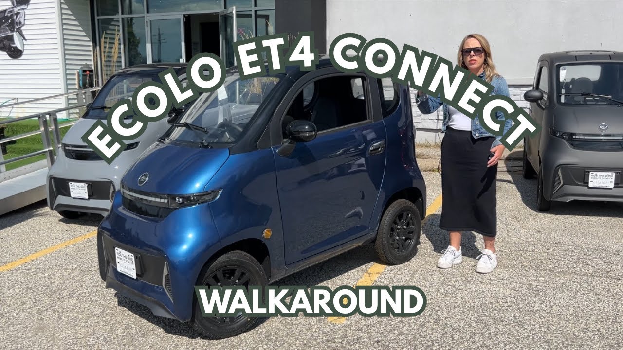 Meet the Ecolo ET4 Connect⚡Full Walkaround & Features Explained - YouTube