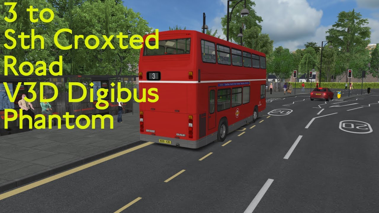 OMSI 2 - London V1.01 - Route 3 South Croxted Rd Curtailment V3D ...