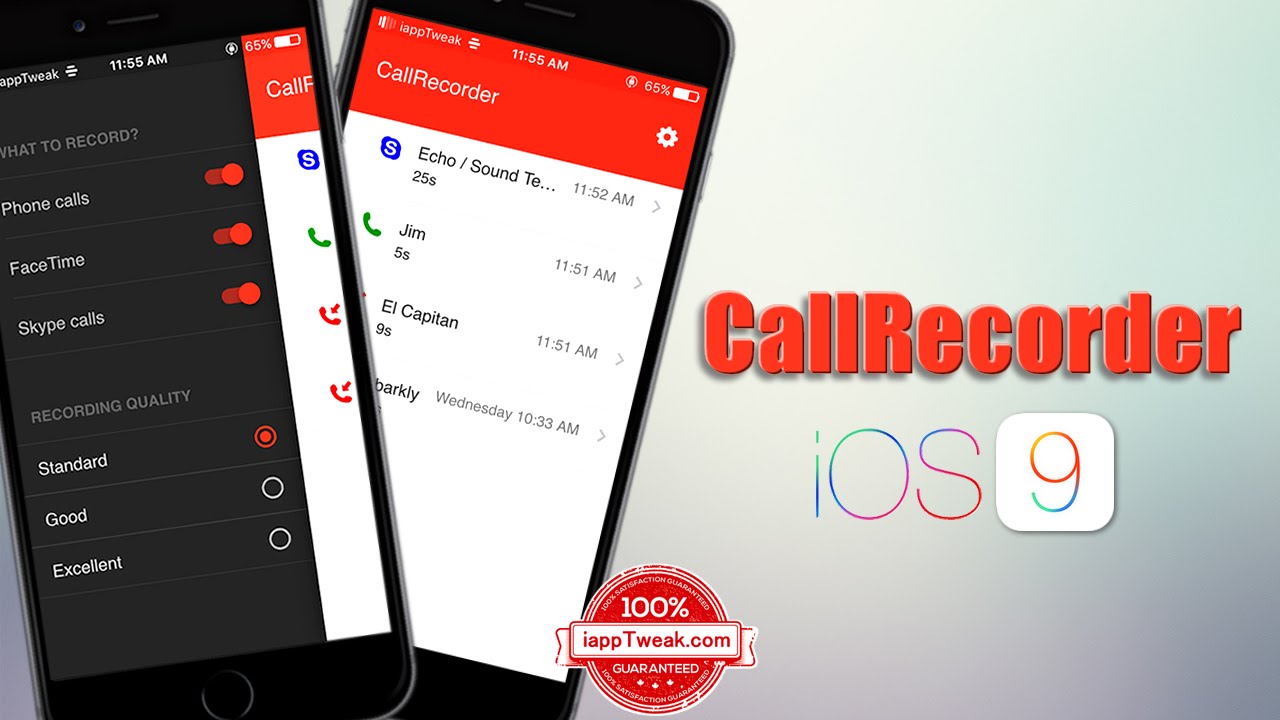 CallRecorder Tweak Brings impressive Phone Call Recording to iOS 9 ...