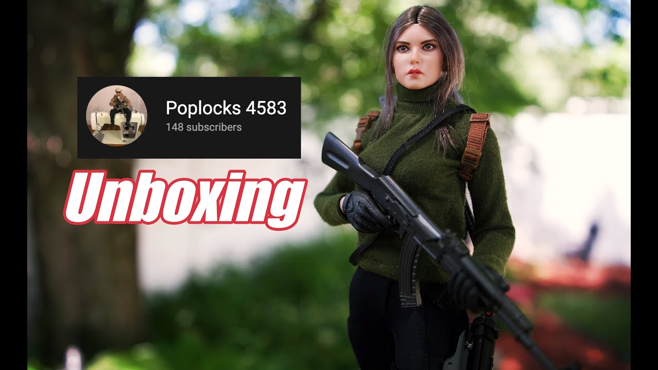 1/6 Custom Female Clothes by Poplocks 4583 - YouTube