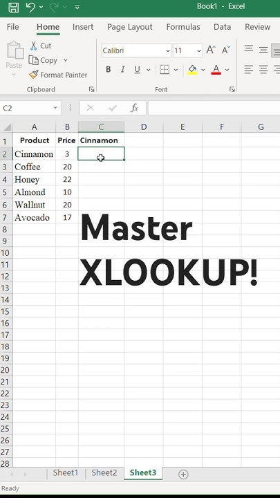 XLOOKUP in Excel = The ULTIMATE Lookup Function! - YouTube