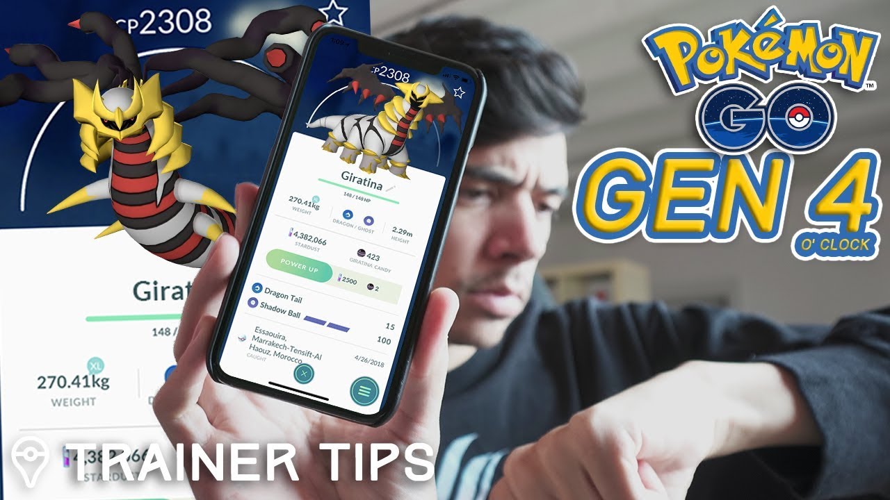 NEW POKÉMON GO UPDATE ADDS ALL GEN 4 POKÉMON TO GAME DATA (IT'S ALMOST ...