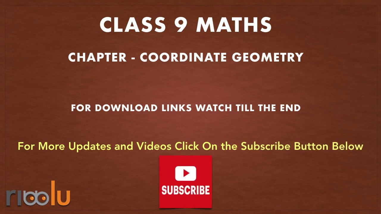 Coordinate Geometry Class 9 Maths Important Questions & Sample Papers ...