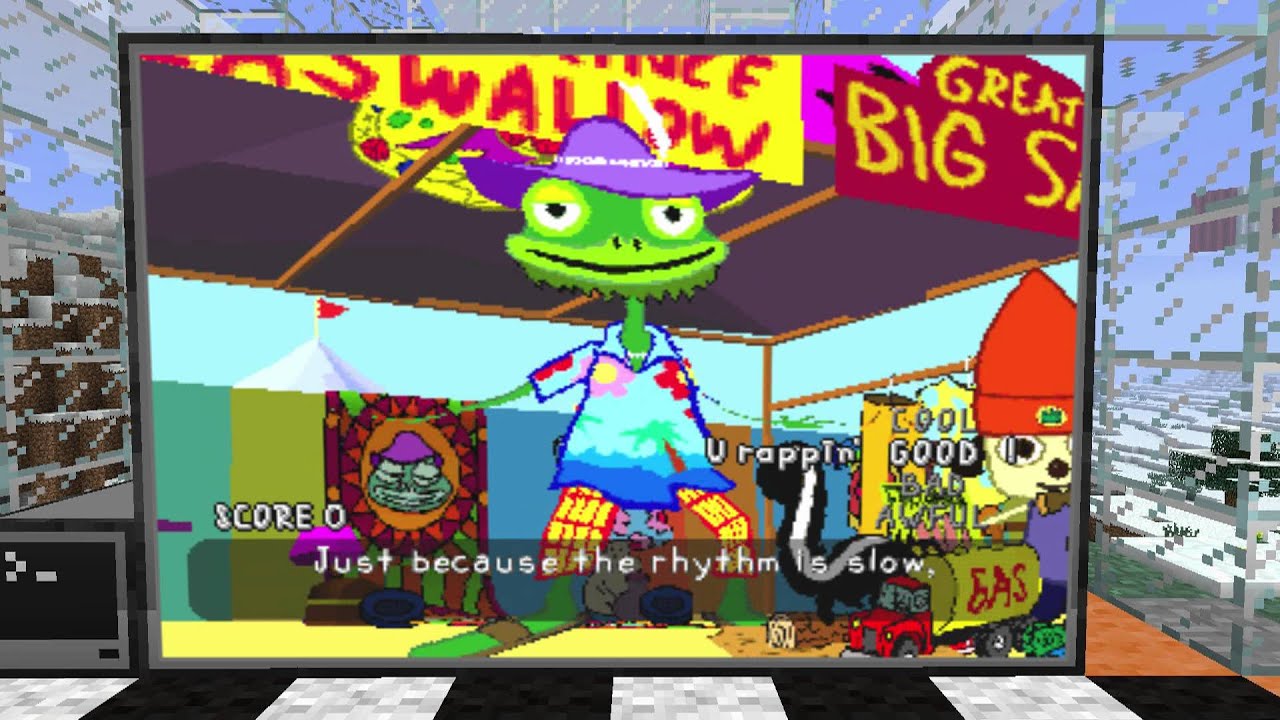 Minecraft: Parappa The Rapper: Stage 3 - YouTube