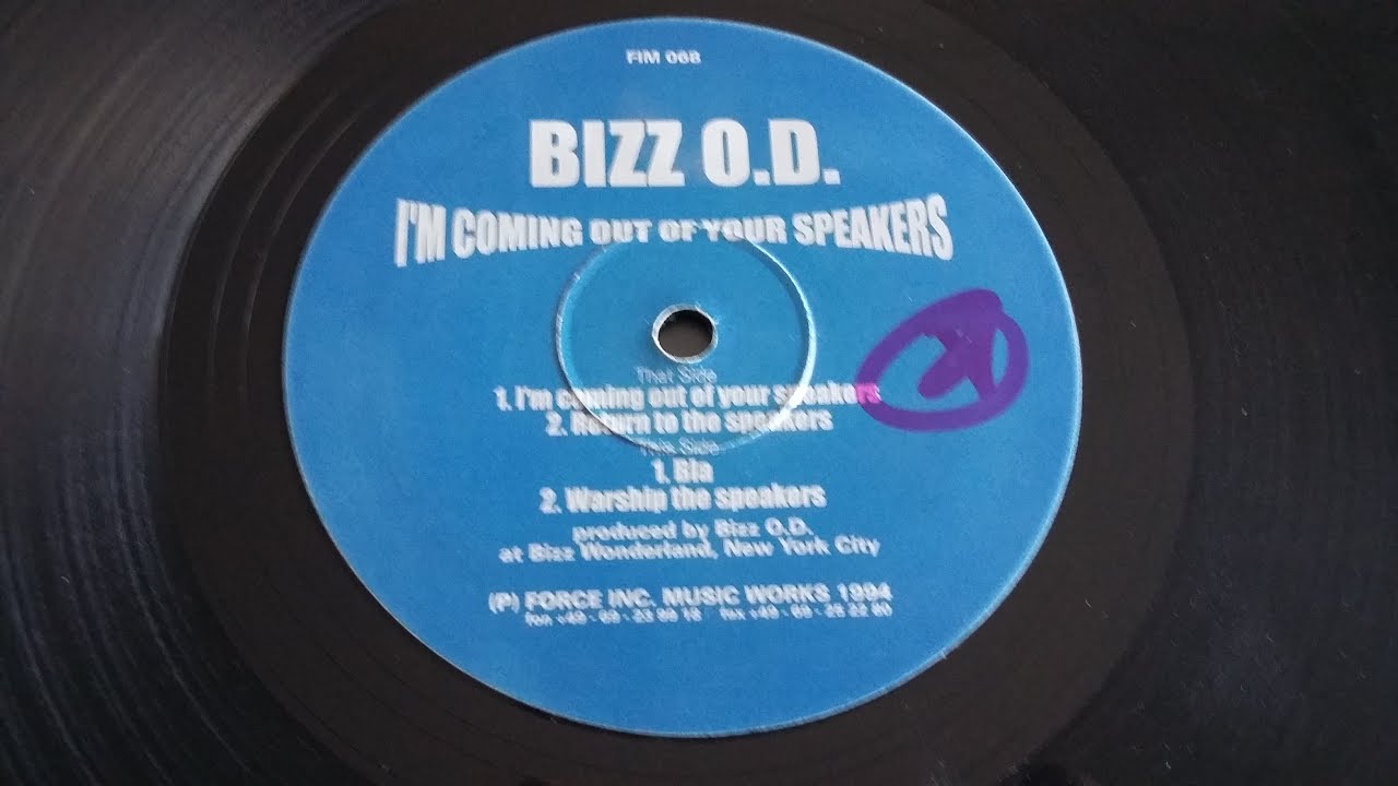 Bizz O D - I' m coming out of your speakers - Force Inc Music Works ...