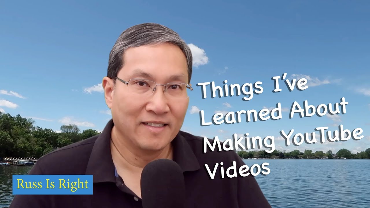 Things I've Learned Since Starting A YouTube Channel - Just Do It ...